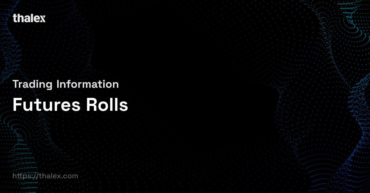 Futures Rolls | Thalex